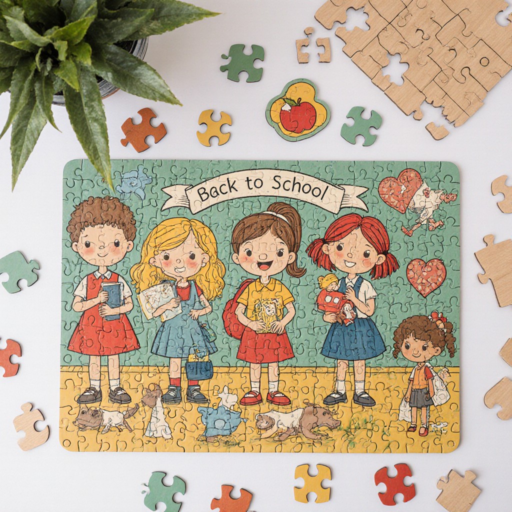 Back-to-School Fun: Boost Your Child’s Brain with Wooden Puzzles ...