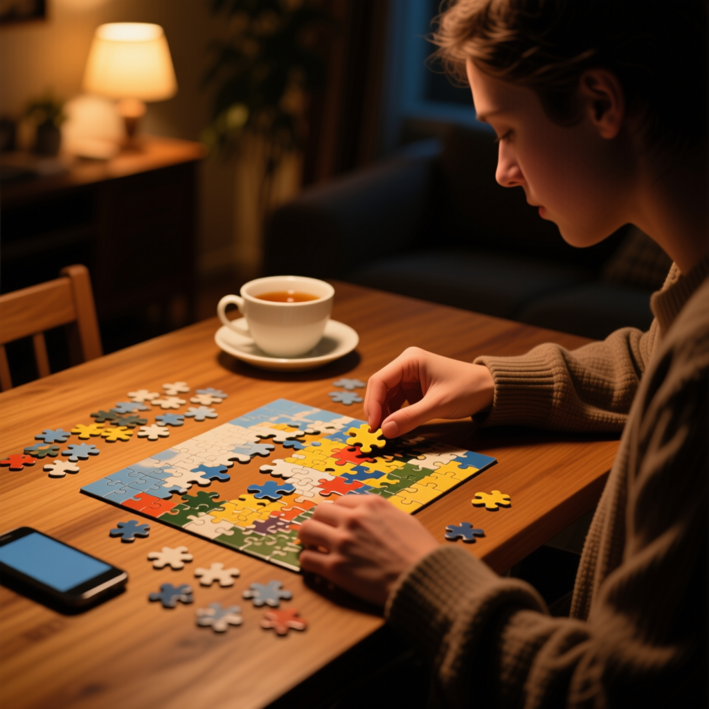 🧩 Offline Bliss: How Jigsaw Puzzles Power Digital Detox - NoblePuzzles