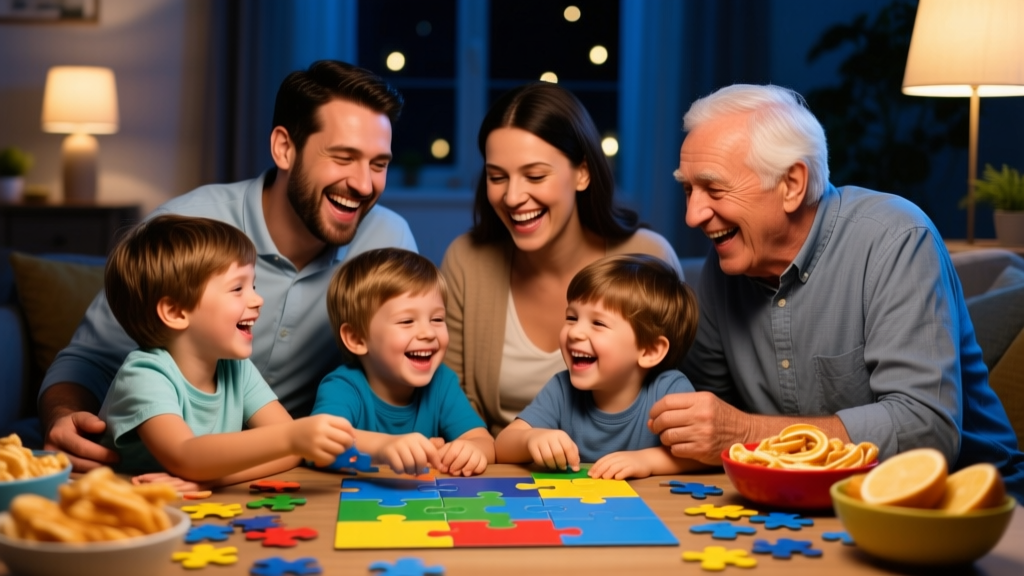 🧩 Family Puzzle Time: Strengthening Bonds Across Generations - NoblePuzzles